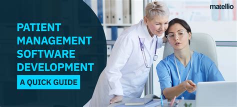 Patient Management Software Development A Quick Guide Matellio Inc