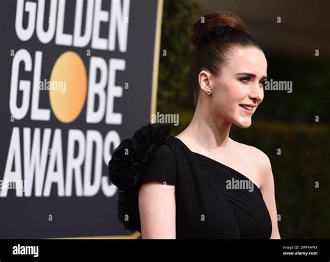 Rachel Brosnahan Arrives At The 75th Annual Golden Globe Awards At The