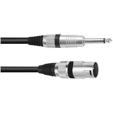 Omnitronic 3022519a Xlr Adapter 3 Pin Plug To 3 Pin Plug Audio Cable