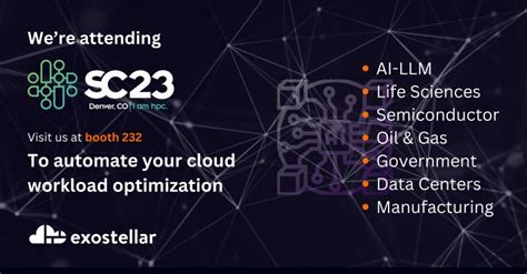Exostellar At Supercomputing23 Conference On Cloud Hpc Tony Shakib