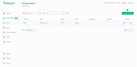 Installation And Configuration Of The Advanced Hostprovider Arenadata Docs