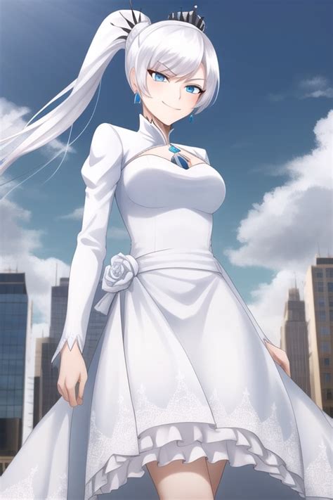 10 Years Of Rwby Giantess Queen Weiss By Transformationwitch On Deviantart