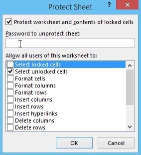 Excel Protect Cells And Lock Down Your Spreadsheets