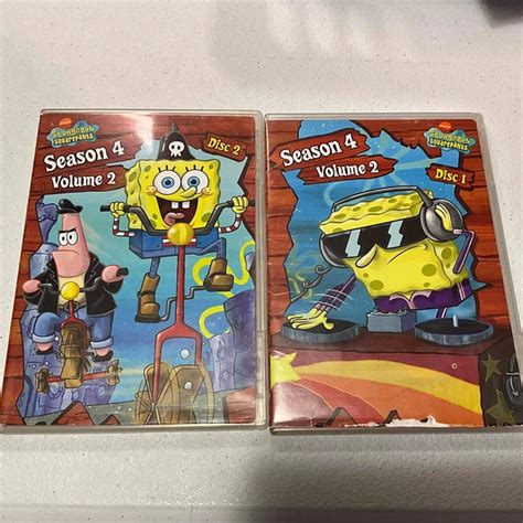 Spongebob Squarepants Season 4 Vol 1 Dvd 2006 2 Disc Set £9 61