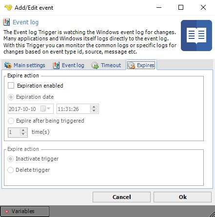 Event Triggers