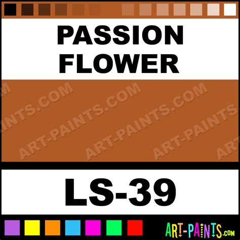 Passion Flower Lustrous Lipsticks Body Face Paints Ls 39 Passion
