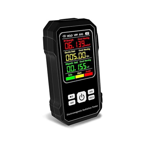 Electromagnetic Radiation Detector Electric Magnetic Field Tester Meter Rf Strength Detection