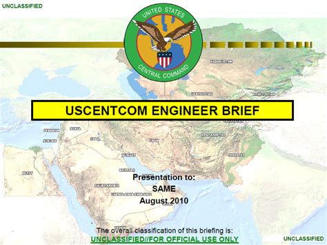 Centcom Engineering Contingency Construction Overview August 2010