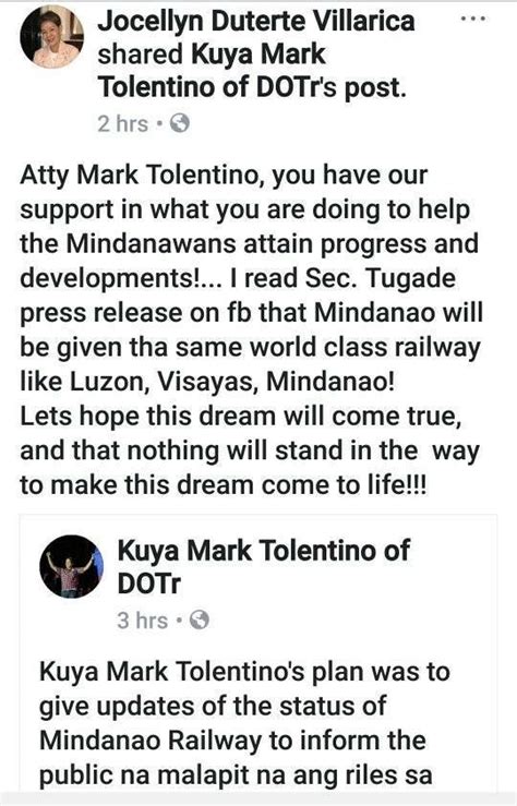 Duterte Fires Dotr Asec For Dealing With His Sister