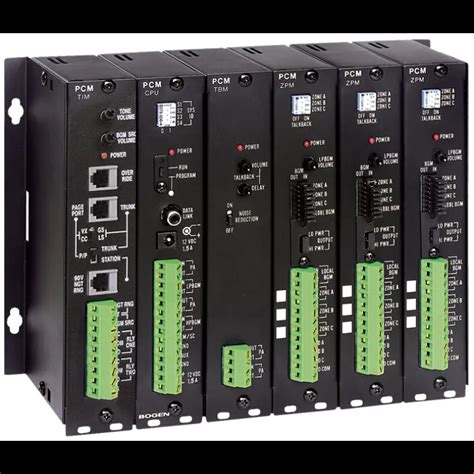 User Manual Bogen Pcm2000 English 40 Pages