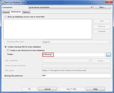 Create Daily Database Backups With Unique Names In Sql Server