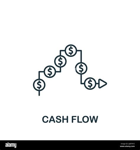 Cash Flow Icon Monochrome Simple Accounting Icon For Templates Web Design And Infographics