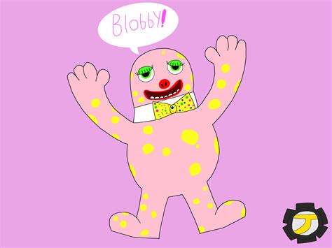 Mr Blobby By Jameswork On Deviantart