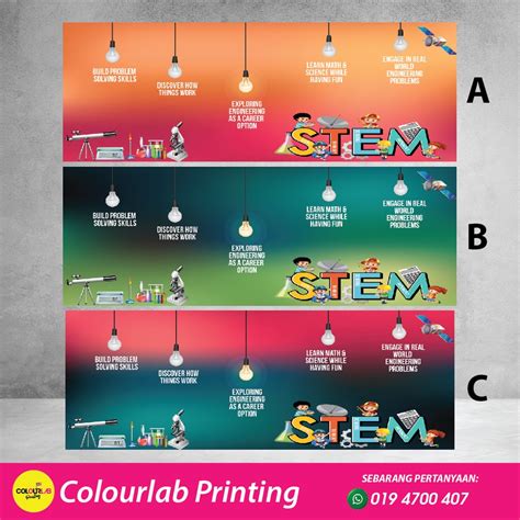 Banner Stem Sekolah Rendah Dan Menengah Shopee Malaysia