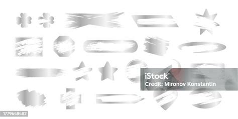 인스턴트 스크래치 복권 모양 긁힌 질감 템플릿 마크 벡터 일러스트 레이 션으로 설정 복권표에 대한 스톡 벡터 아트 및 기타