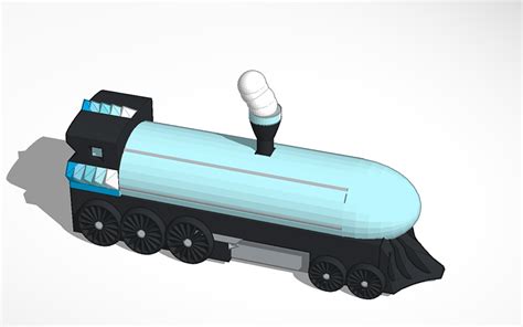 3d Design Copy Of Ice Train Trains Tinkercad