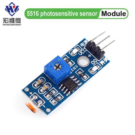 Photosensitive Sensor Module 3pin 33v 5v Photoresistor Light Detection