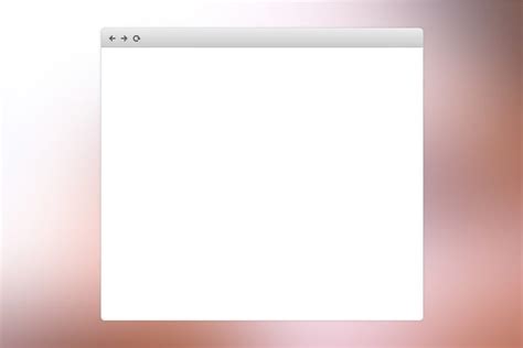 Simple Browser Window Psd Vector Uidownload