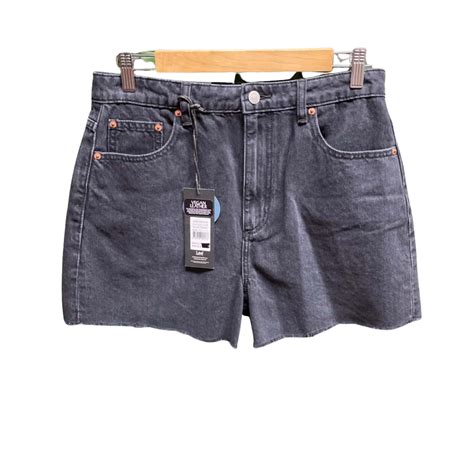 Lee Womens Size 11 Denim Navy Blue Shorts