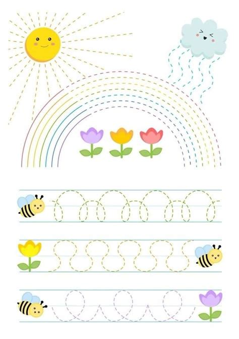 유아용 선긋기 학습지 세로선 지그재그 프린트 Pre Writing Activities Transportation Preschool Activities Pre Writing