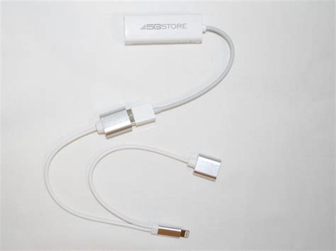 Gstore IOS Lightning To Ethernet Adapter For One Talk