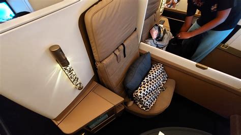 Etihad Business Class Review Singapore To Abu Dhabi Window Seat