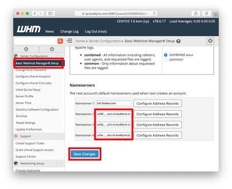 Cpanelwhm Integration Buddyns Secondary Dns