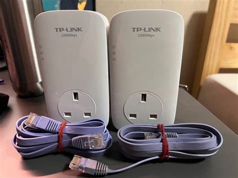 Tp Link Av1000 2 Port Gigabit Power Line Adapter Computers And Tech Parts And Accessories