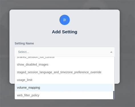 Volume Mapping — Kasm 1160 Documentation