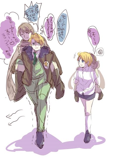 Hetalia Russia And America Littlerussia And Littleamerica Precious~