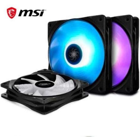 MSI MAG Forge RGB 120mm Cabinet Fan Single Pack Laptop Store Jaipur