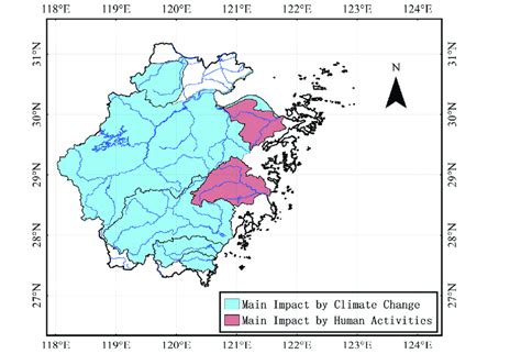 Map Of The Dominant Distribution Of Annual Streamflow In Each River Download Scientific Diagram