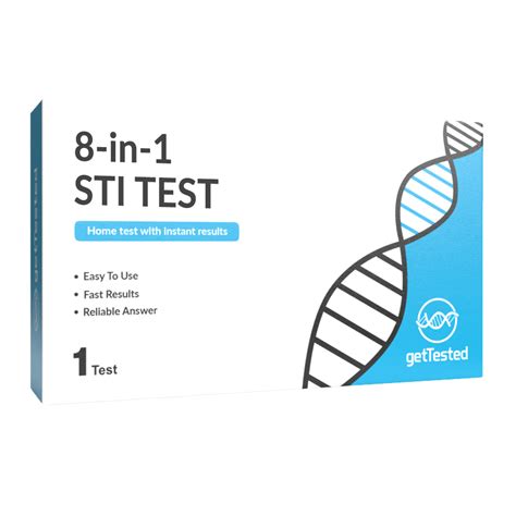 8 In 1 At Home STI Test Comprehensive STD Panel
