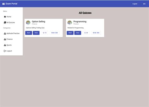 Github Anmolmalhotra97exam Portal Backend This Repository Contains Spring Backend Codebase