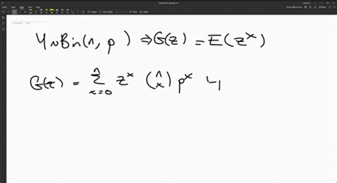 SOLVED Let X Be A Binomial Random Variable Based On N Trials And A Success Probability Of Px
