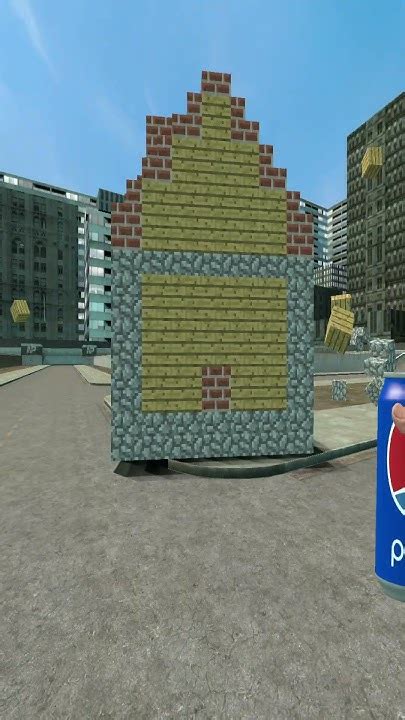 Cockroach Vs Minecraft House In Garrys Mod Youtube