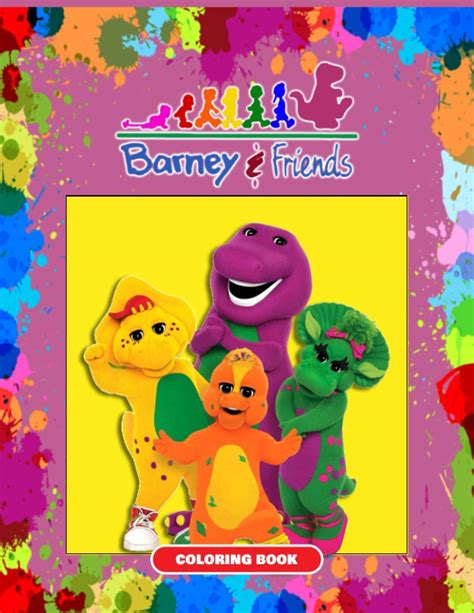 Barney And Friends Coloring Book Barney And Friends Coloring Book Desertcart Australia