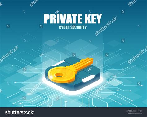 Cyber Security Private Key Global Digital Stock Vector Royalty Free 1638417637 Shutterstock