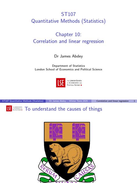 Week 10 Correlation And Linear Regression Pdf Regression Analysis Linear Regression