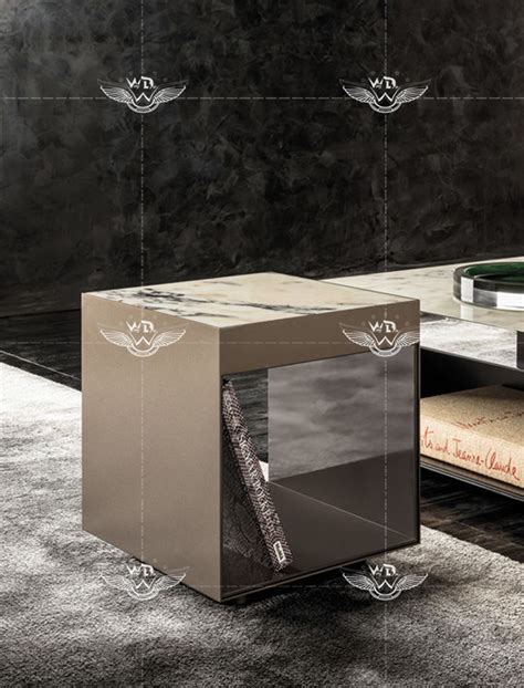 Rafamariner高端定制家具米洛提款意大利简约意式客厅茶几角几虎窝淘