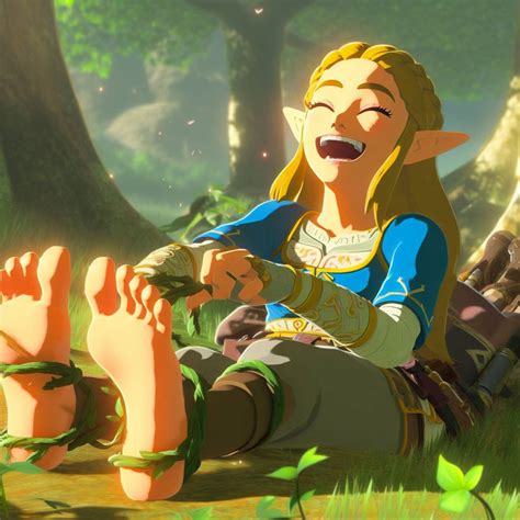 Zelda Caught In Some Ticklish Vines By Lundgrens On Deviantart
