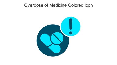 Overdose Of Medicine Colored Icon In Powerpoint Pptx Png And Editable