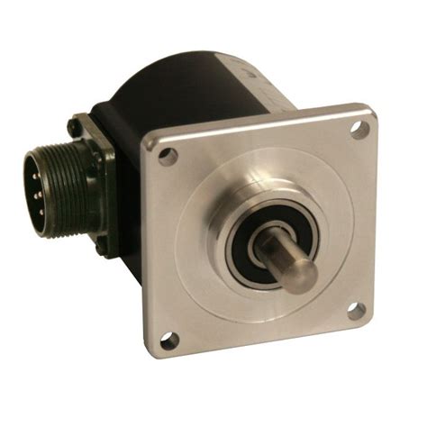 Incremental Rotary Encoder With Square Flange Ip64 Ip65 Ritm Industry