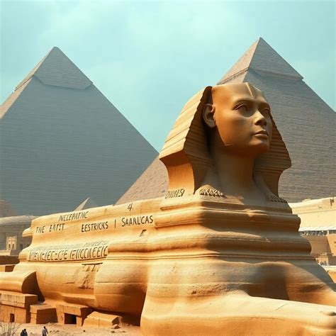 The Sphinx S Connection To The Pyramids A Historical Perspective