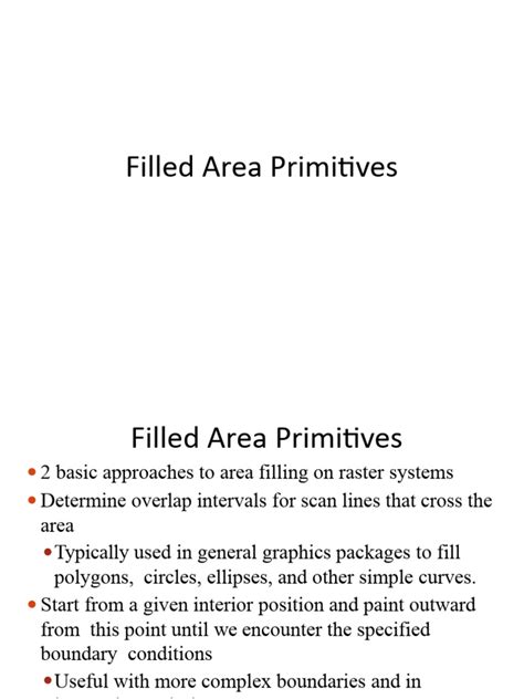 Week 4 Filled Area Primitives Pdf Theoretical Computer Science