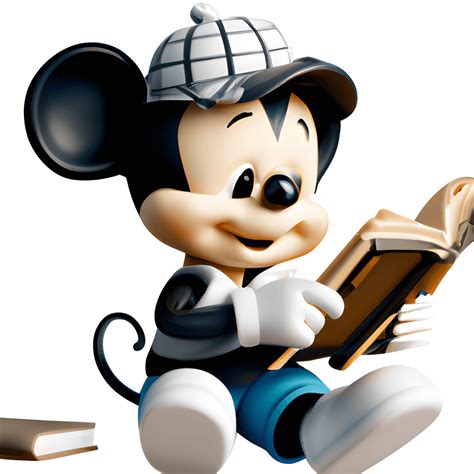 Mickey Mouse Reading