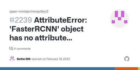 attributeerror fasterrcnn object has no attribute classes · issue