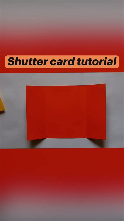 Shutter Card Tutorial By Srushti Patil Birthday Cards Diy Paper