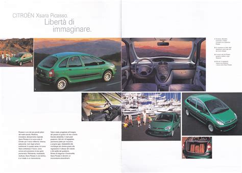 1999 Italian Citroën Xsara Picasso Brochure