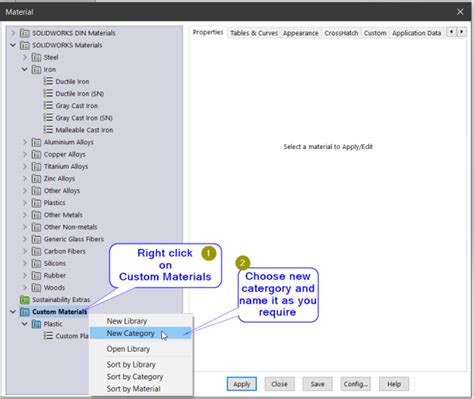 How To Create A Custom Material In Solidworks Central Innovation